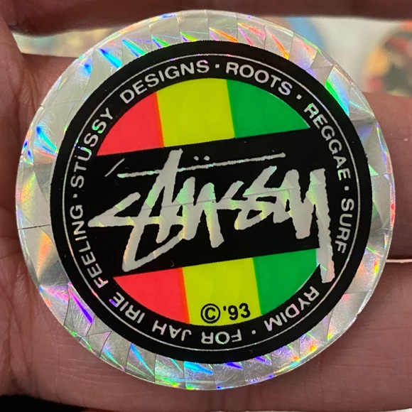 Stussy | Accessories | Stussy Extremely Rare Vintage Highly Sought After Pog Collectible 9s ...